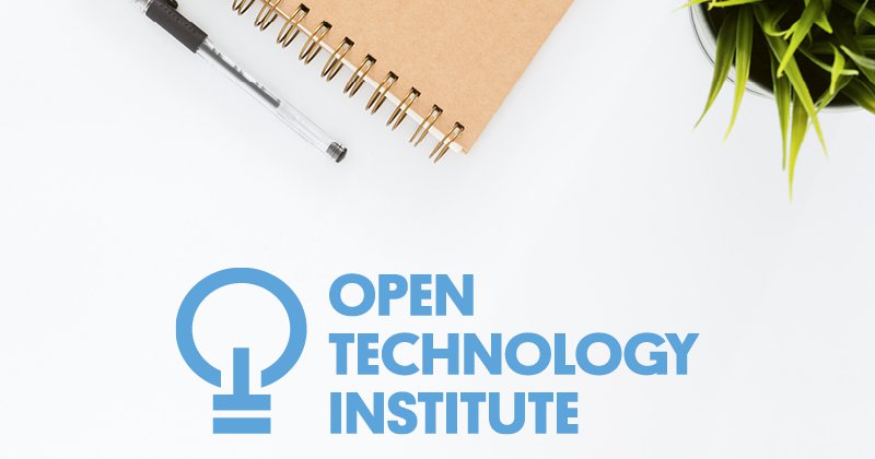 Come Work for the Open Technology Institute!