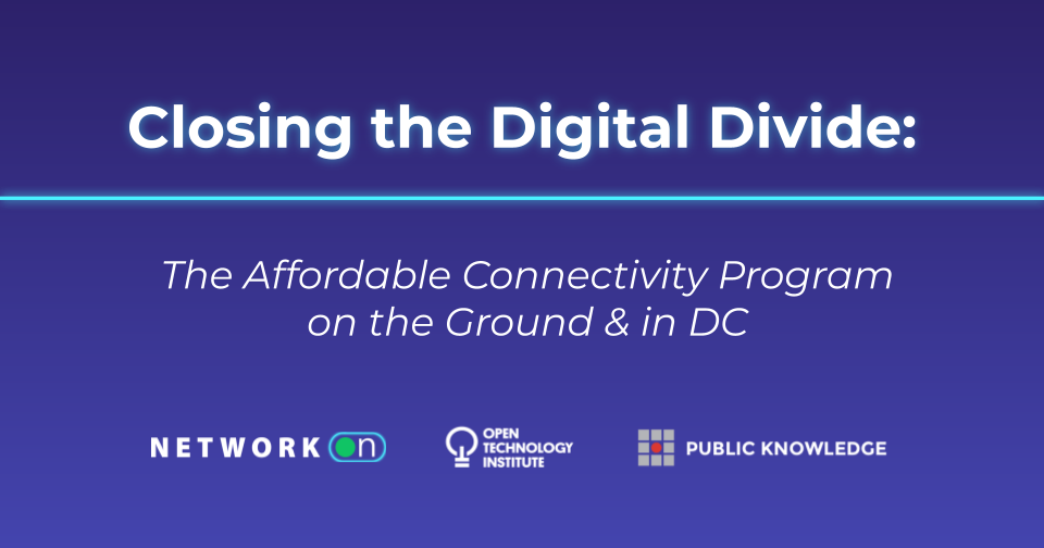 Event Recap: Closing the Digital Divide