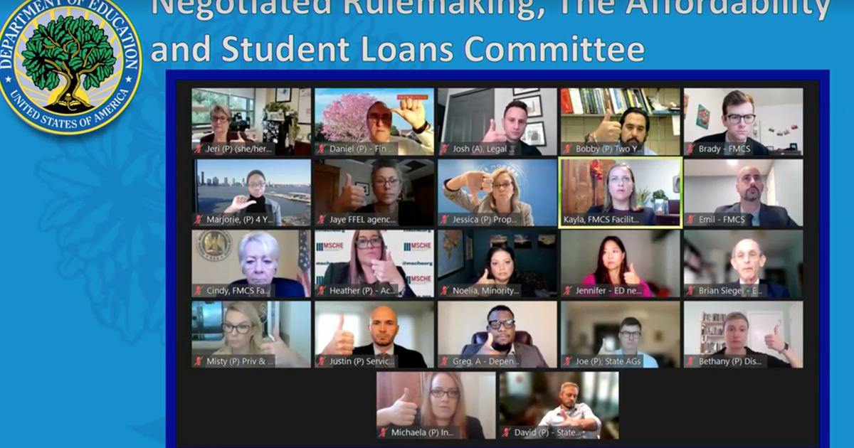 Negotiated Rulemaking 2021